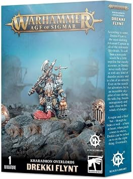 Amazon.com: Warhammer Age of Sigmar - Kharadron Overlords: Drekki Flynt ...