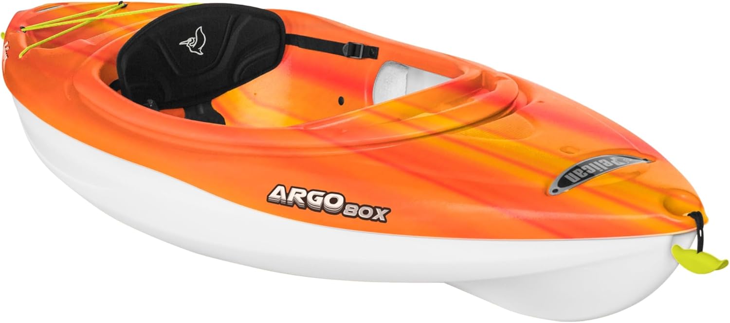 Pelican Argo 80X - Sit-in Kayak - Lightweight One Person Kayak - 8 ft ...