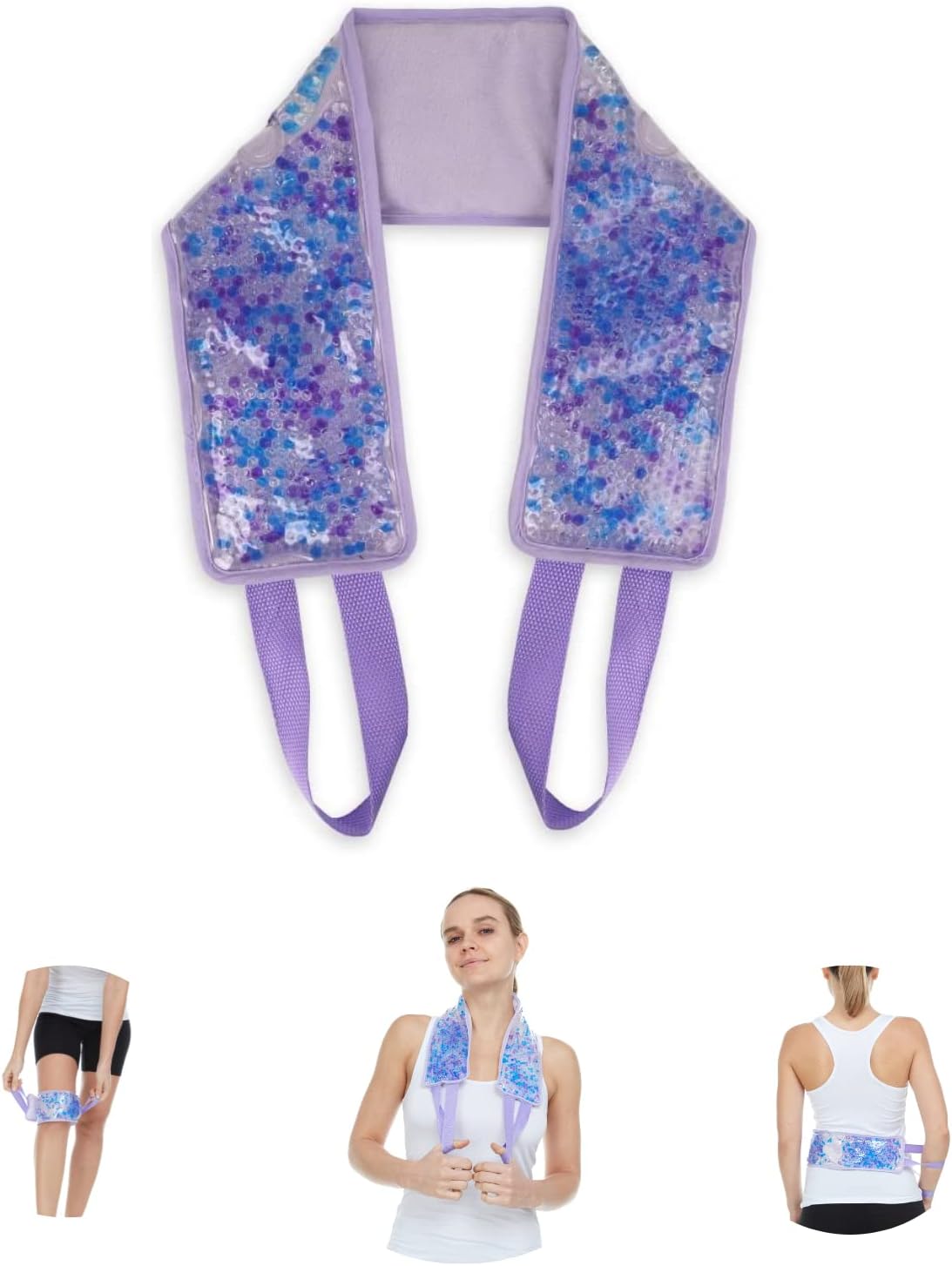 Amazon.com: FOMI Premium Hot Cold Gel Bead Ice Pack | Cool Compress for ...