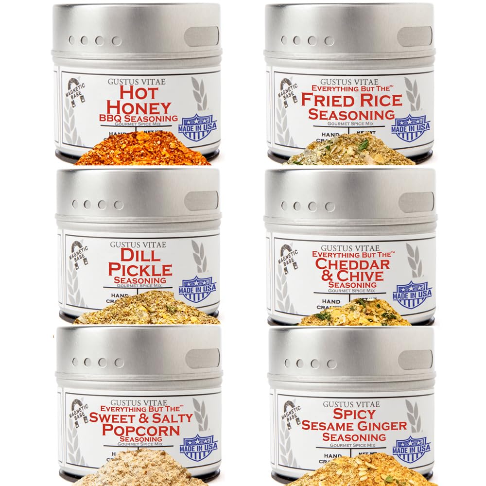 Amazon.com : Six Elements Of Flavor Seasoning Set | Authentic Small ...