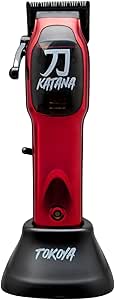 Amazon.com: TOKOYA Katana Professional Barber Cordless Hair Clipper ...