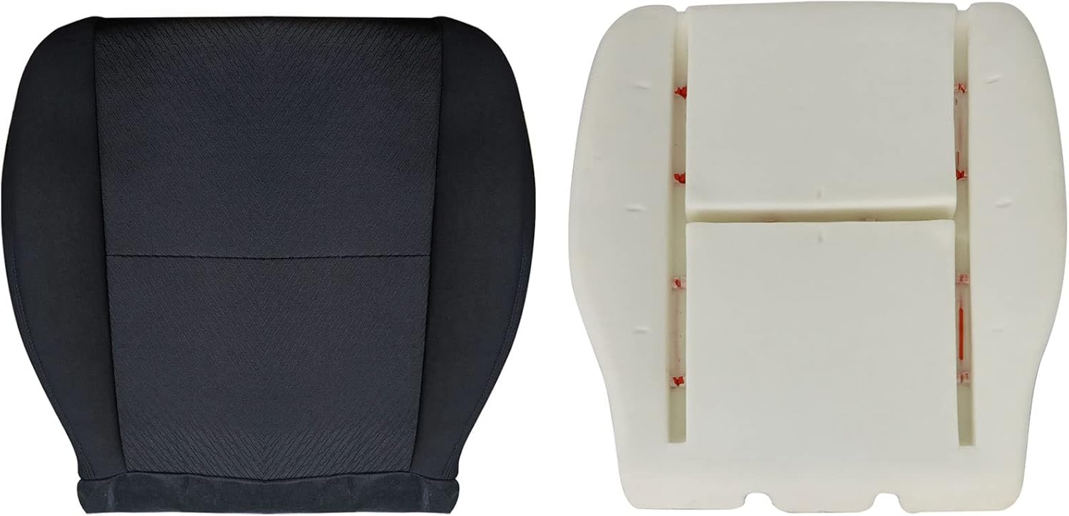 Priprilod Black Cloth Driver Side Bottom Replacement Seat Cover ...