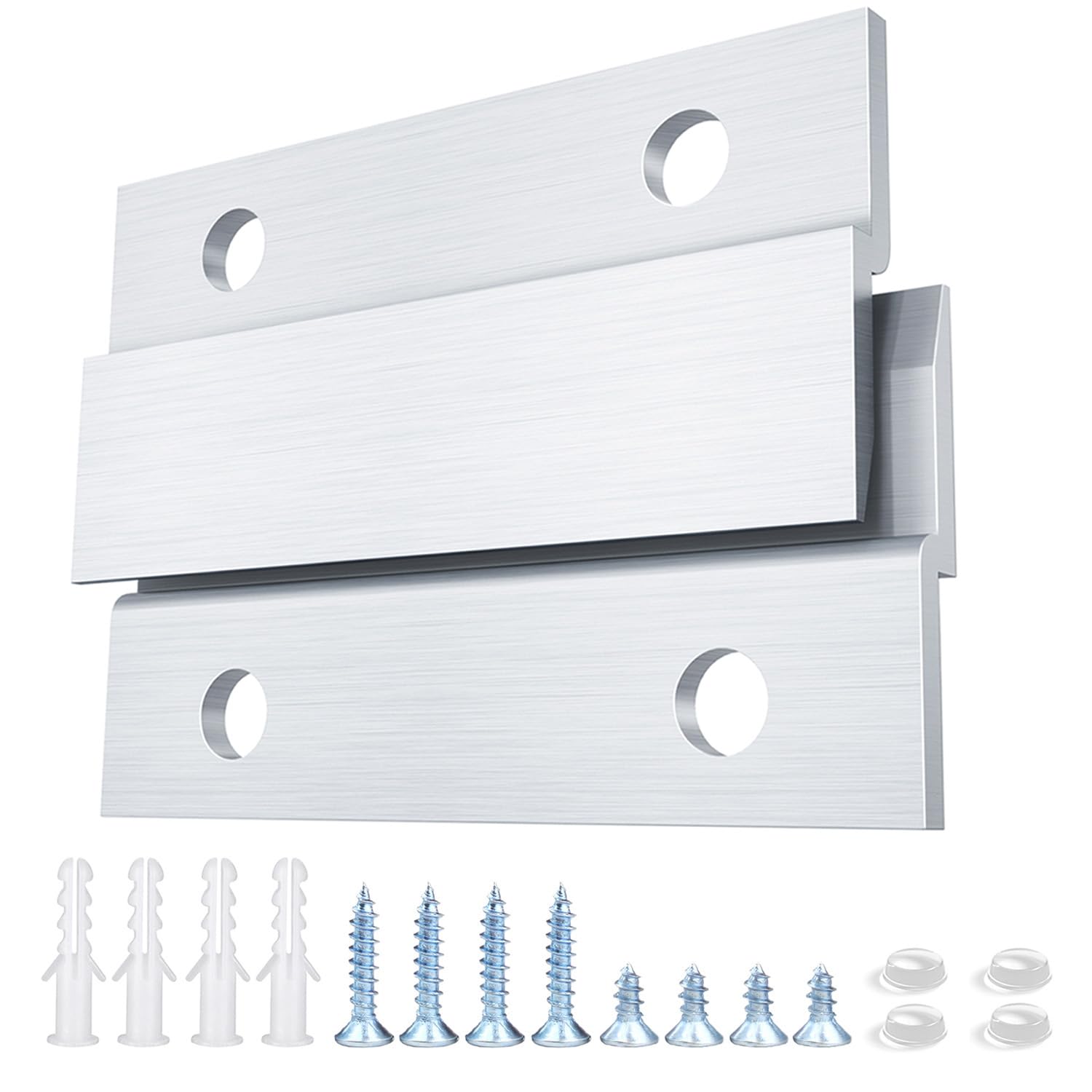 2'' French Cleat, French Cleat Hanger, Aluminum Z Clips for Hanging ...