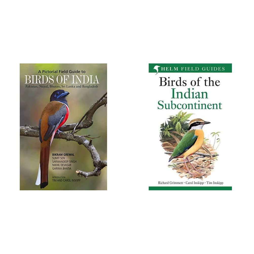 Buy Birds of India+Birds of the Indian Subcontinent: India, Pakistan ...