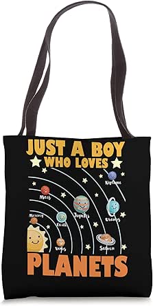 Amazon.com: Just A Boy Who Loves Planets Solar System Kids Space ...