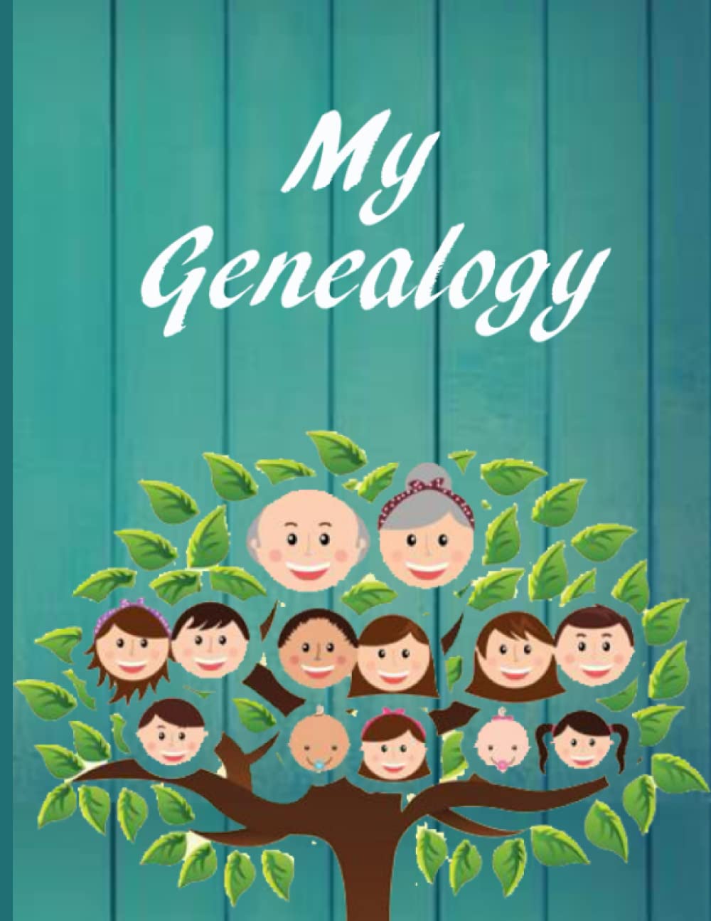 Buy My Genealogy: 10 generations family chart and forms Online at ...