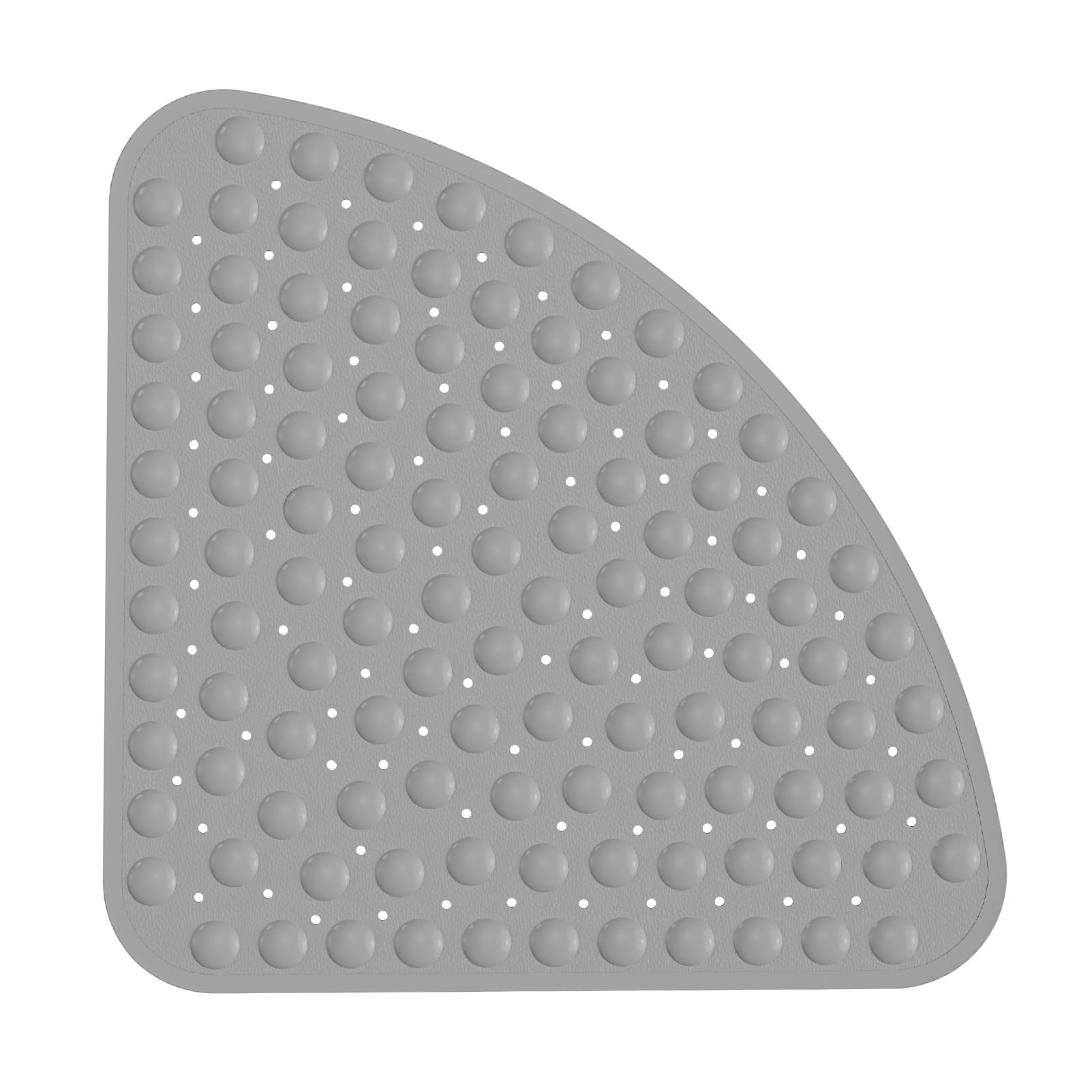 XIYUNTE Corner Shower Mat Non Slip Anti Mould - 54x54cm Quadrant Shape ...