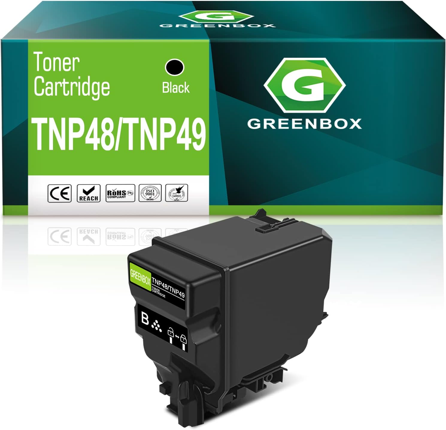 Amazon.com: GREENBOX Compatible TNP49 Toner Cartridge Replacement for ...