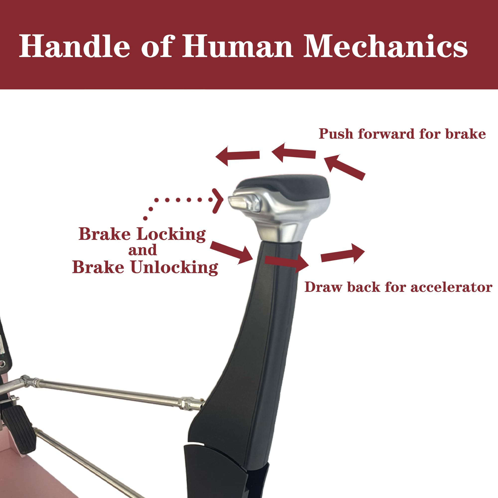 Snapklik.com : Loveso Hand Controls For Disabled Drivers Universal ...