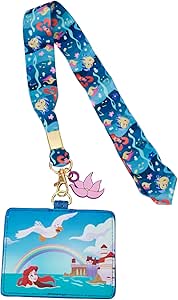 Amazon.com: Loungefly Disney The Little Mermaid 35TH Anniversary Life ...