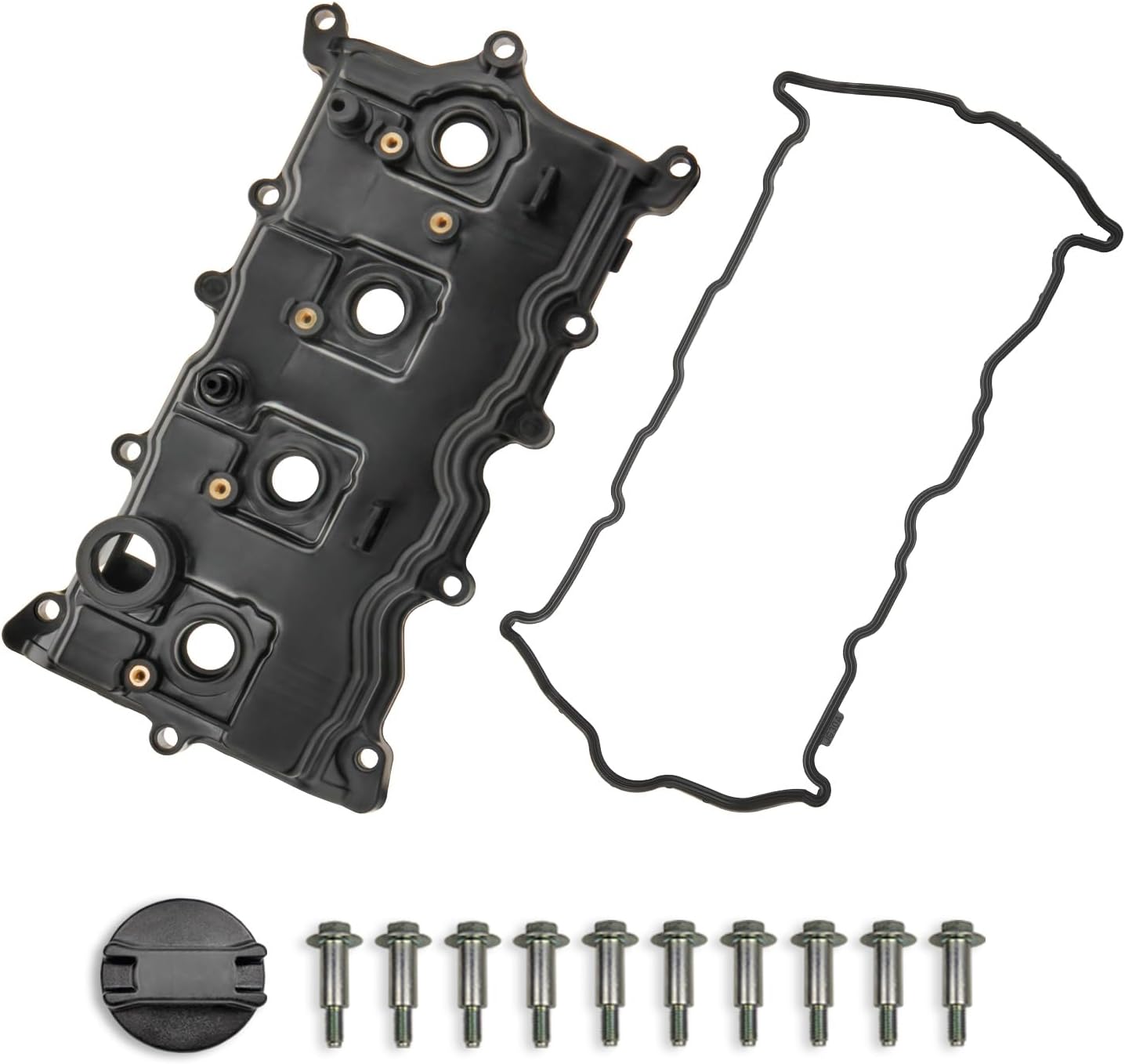 Amazon.com: HSPSWIFTER Valve Cover with Gasket Compatible with 2014 ...