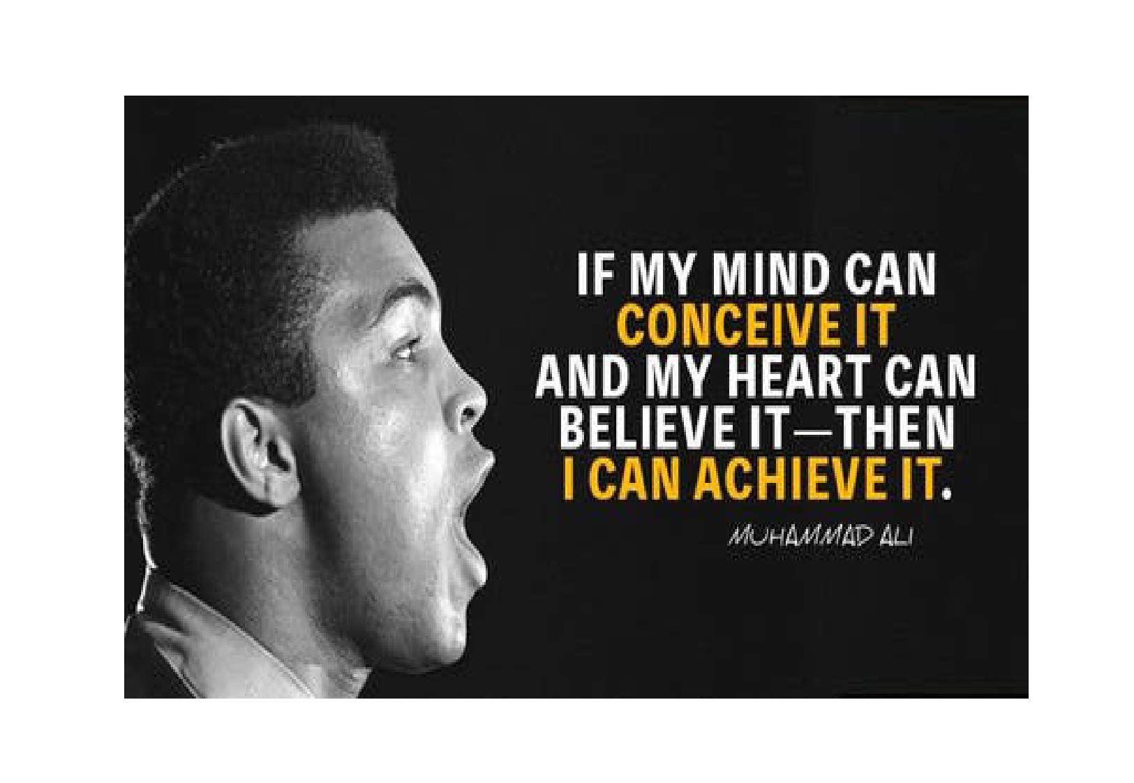 Sign Ever If My Mind Can Conceive It And My | Desertcart INDIA