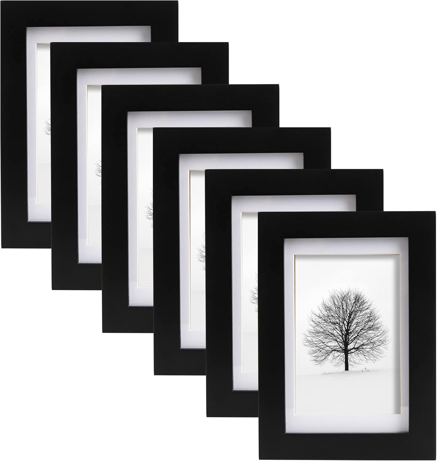Amazon Labcosi 4x6 Photo Frame Black Wood Picture Frame Set Of 6 amazon-labcosi-4x6-photo-frame-black-wood-picture-frame-set-of-6