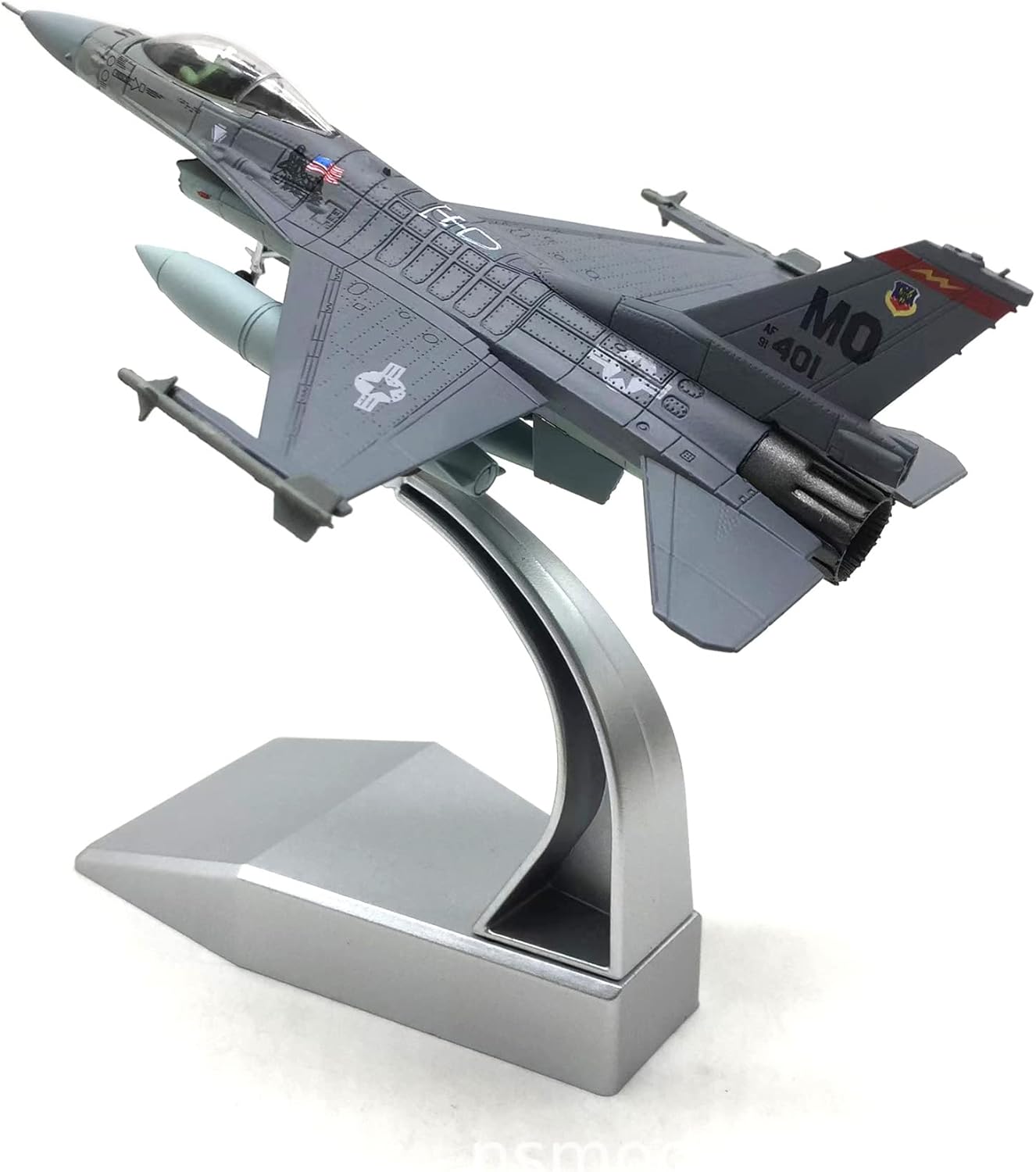 Amazon.com: NUOTIE 1/100 F-16C Fighting Falcon Fighter Model Metal ...