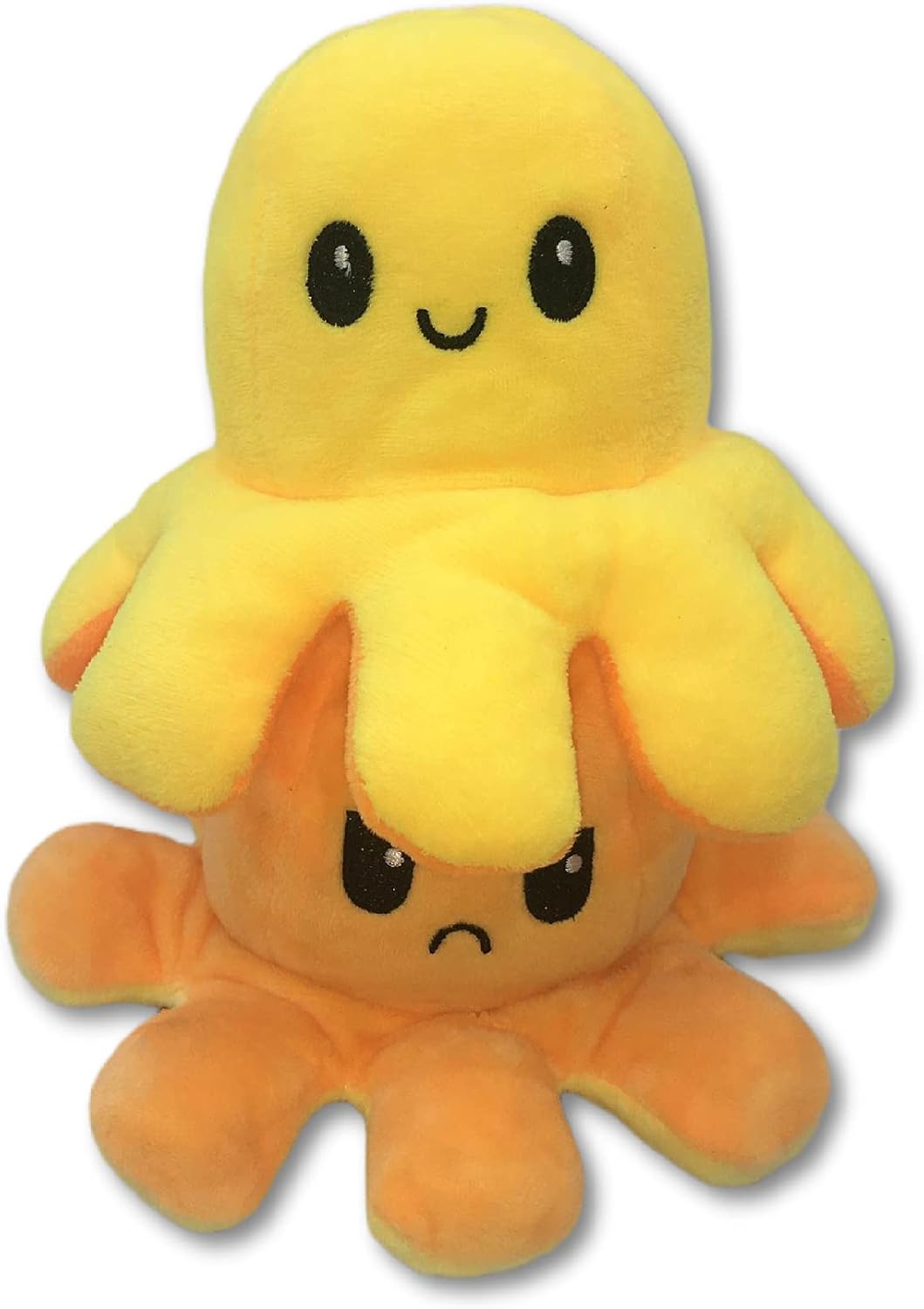 Octopus Reversible Plushie, Double-Sided Flip Reversible Octopus Plush ...