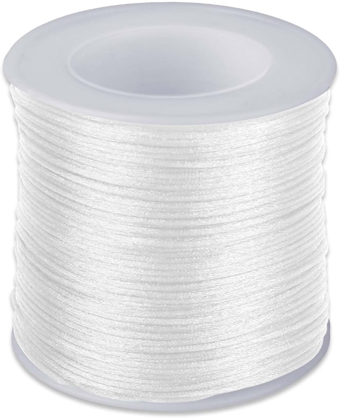Amazon.com: 110 Yards 0.8mm White Nylon String Thread Braided Nylon ...