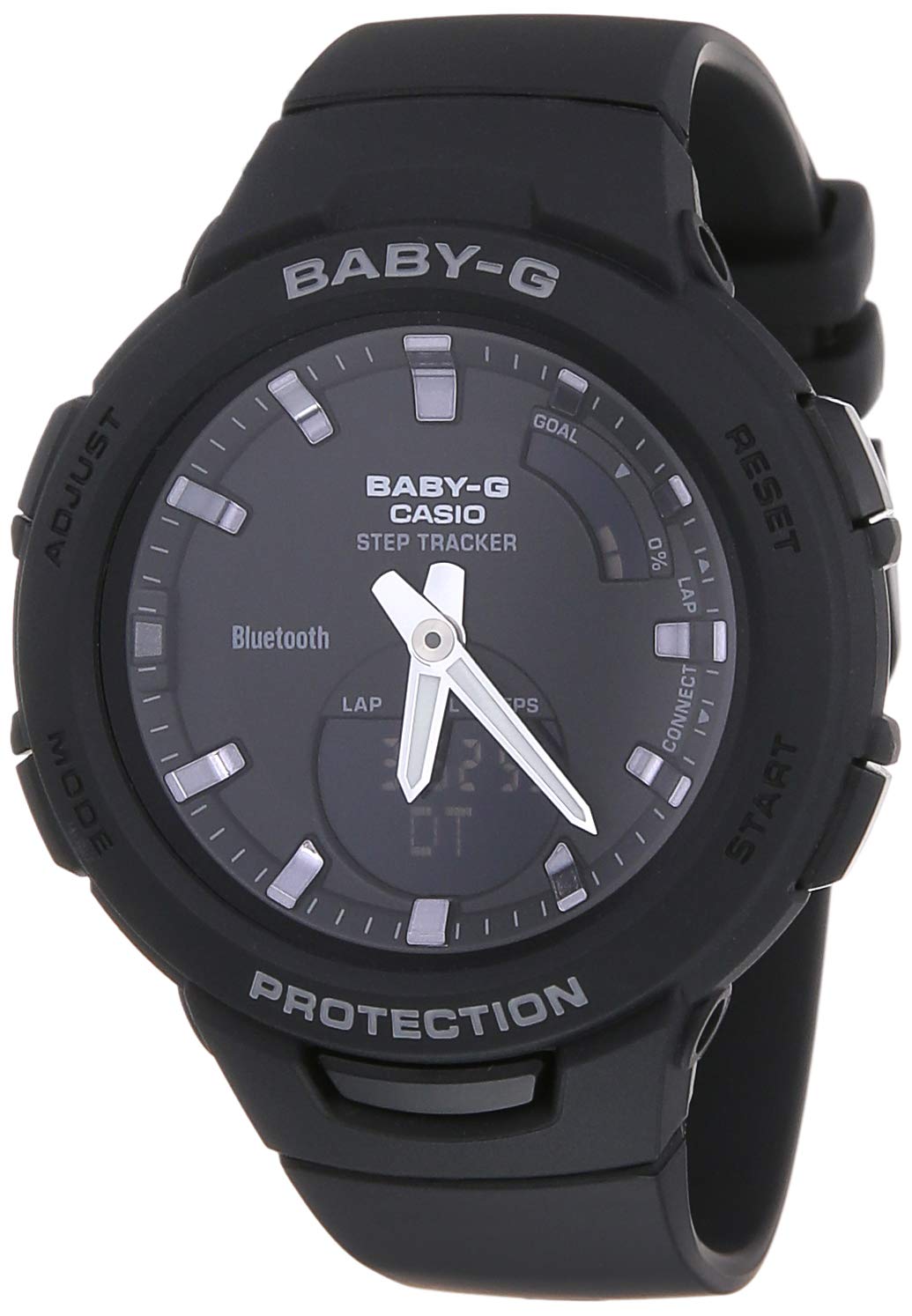 Casio Analog-Digital Black Dial Women's Watch - BSA-B100-1ADR (BX145 ...