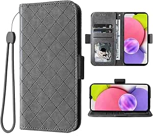 Amazon.com: ELISORLI Wallet Case for Samsung Galaxy A02s/A03s US Version 5G 2022 with Wrist ...