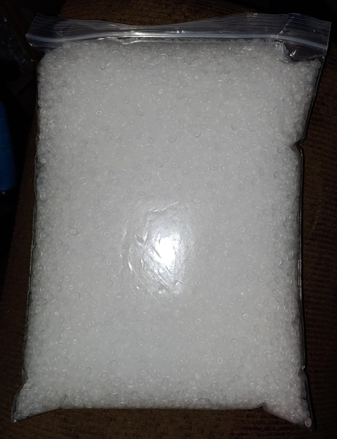 Amazon.com: 400g/14.1oz Stuffing Beads, Transparent Craft Stuffed Beads ...