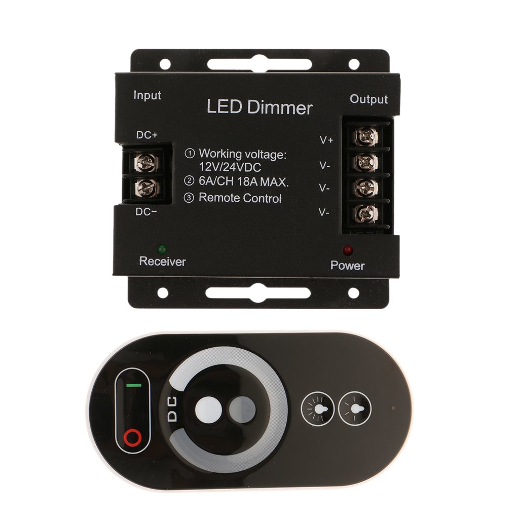 FLAWISH Touch Screen LED Single Color Remote Controller for LED Strip ...