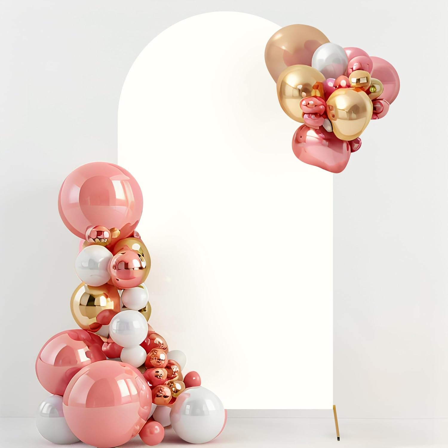 Amazon.com: Wedding Arch Backdrop Stand Cover 7.2ft, Spandex Arch ...