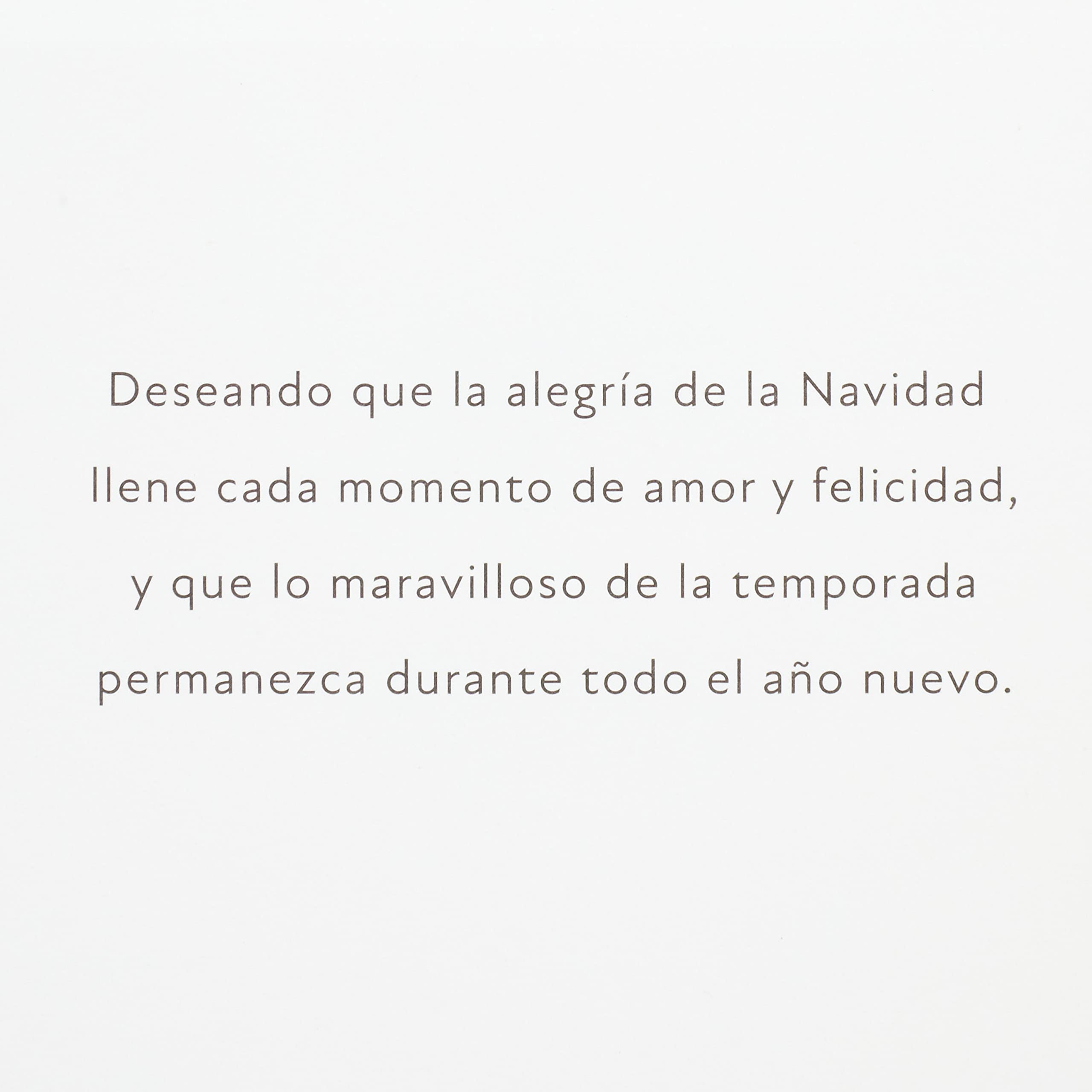 Spanish Christmas Card Sayings