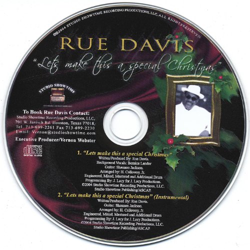 Amazon.com: Rue Davis "Lets Make This A Special Christmas"Single : Rue ...