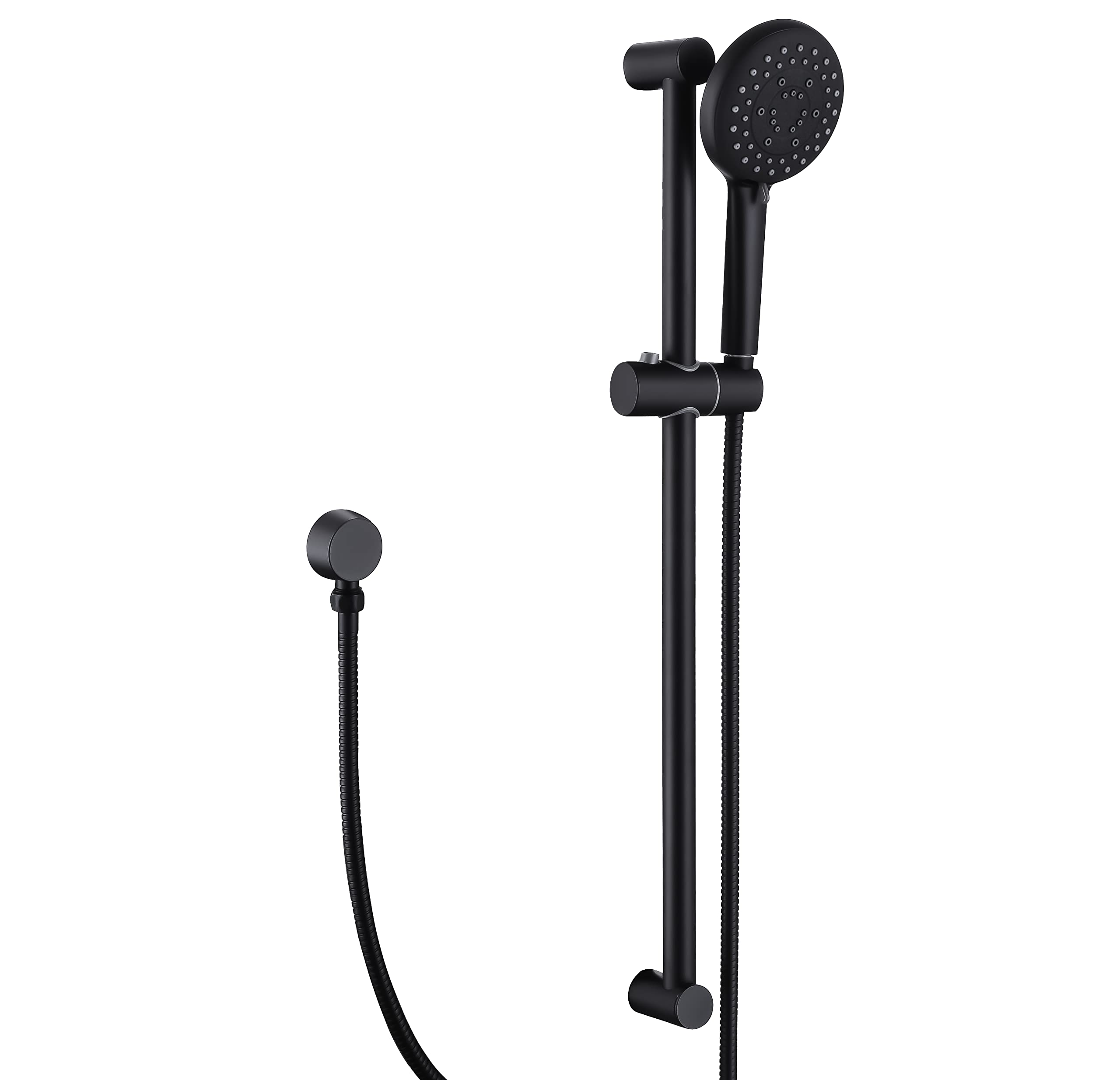 YUESIMATE 5-Spray Handheld Shower Head Set with 28.35-Inch Slide Bar ...