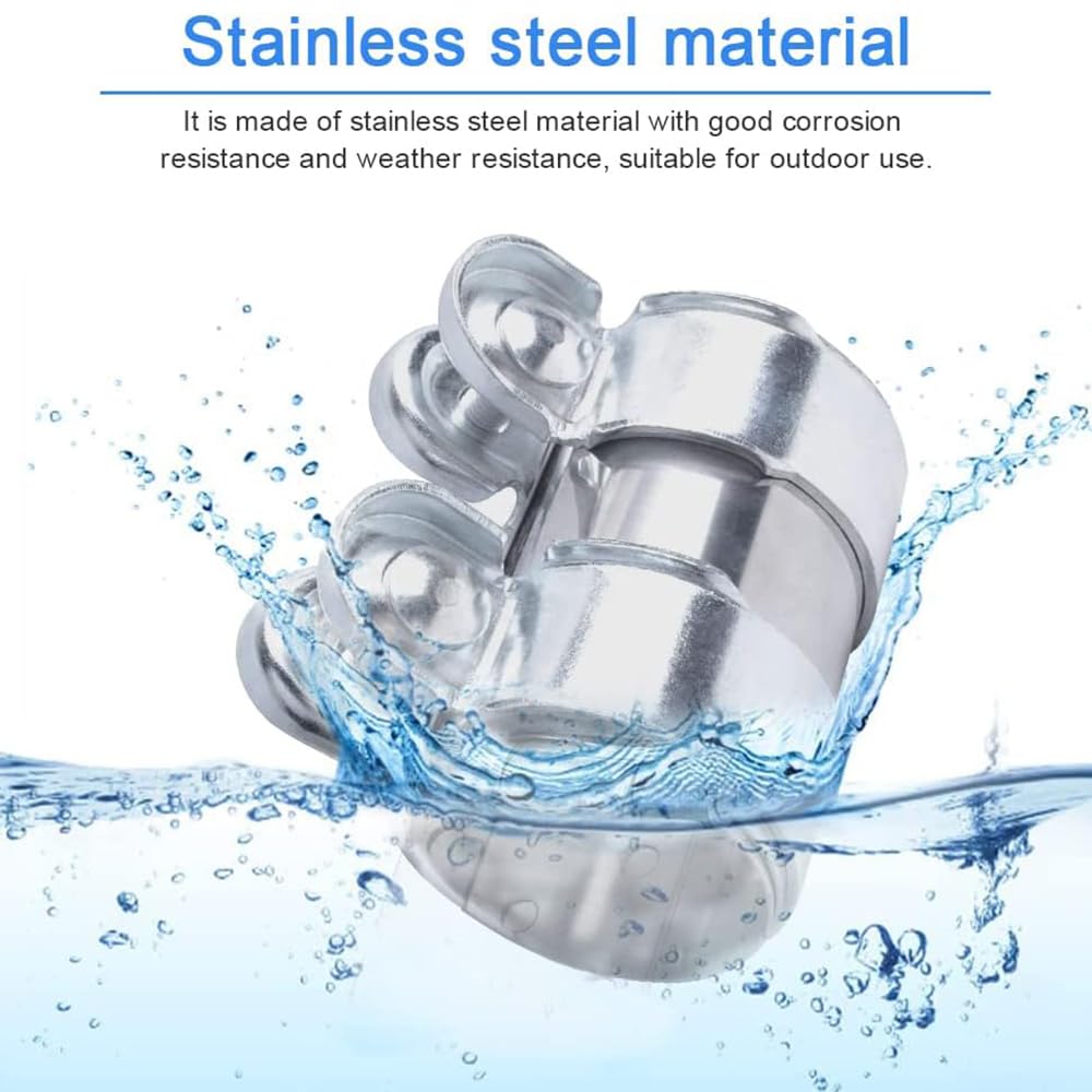 Snapklik.com : 2.75 Inch Exhaust Butt Joint Band Clamp Stainless Steel ...