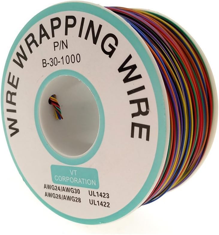 YXQ 8 Color Insulation Coated Wire Wrapping Tinned Copper Solid Cable ...