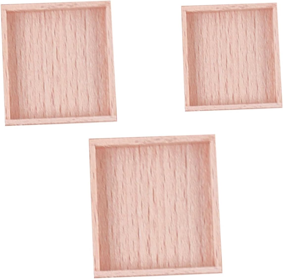 SEWACC 3 Pièces Mini-Palette en Bois Mini Plateaux De Service Apéritif ...