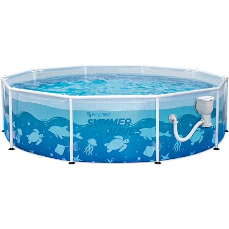 Amazon.com: Avenli Frame Round 12 Foot Wide 30 in Tall 1,136 Gallon ...