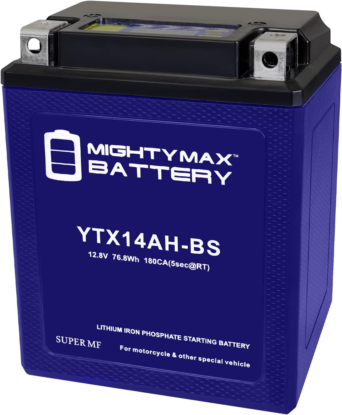 Amazon.com: YTX14AH-BS Lithium Replacement Battery Compatible with ...