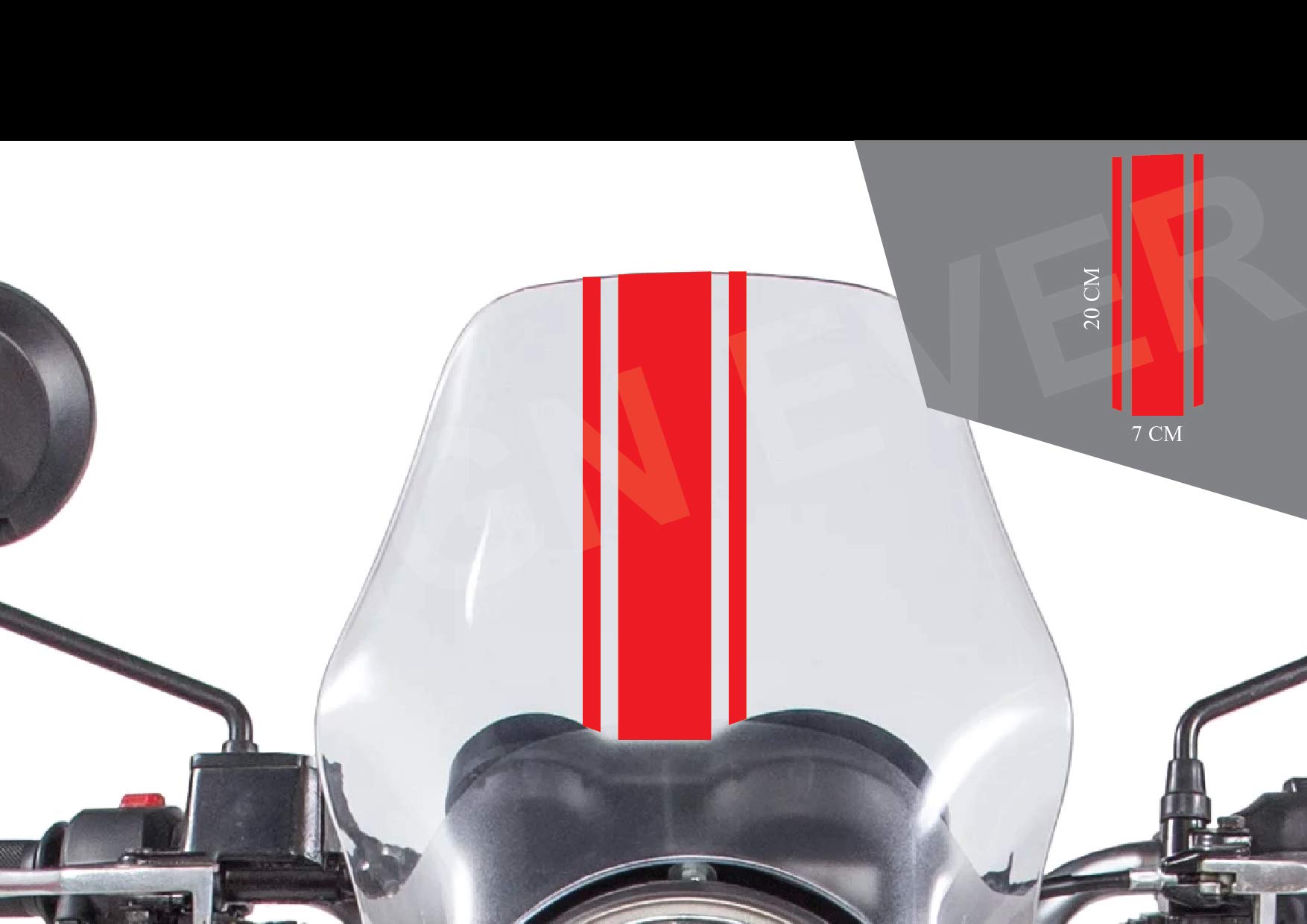 SIGN EVER Himalayan Bike Stickers and Graphics for Mask Side Waterproof ...