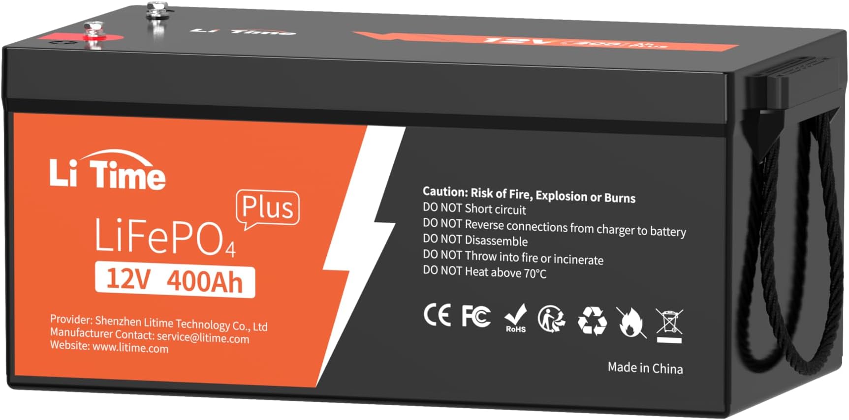 Amazon.com: 12V 460Ah LiFePO4 Lithium Battery with Touchable Screen ...