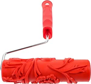 Amazon.com: Textured Paint Roller Embossed Pattern Wall Decoration ...