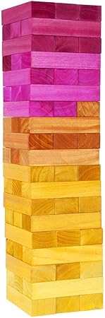 Amazon.com: Sunnylife Giant Jumbling Tower Malibu : Toys & Games