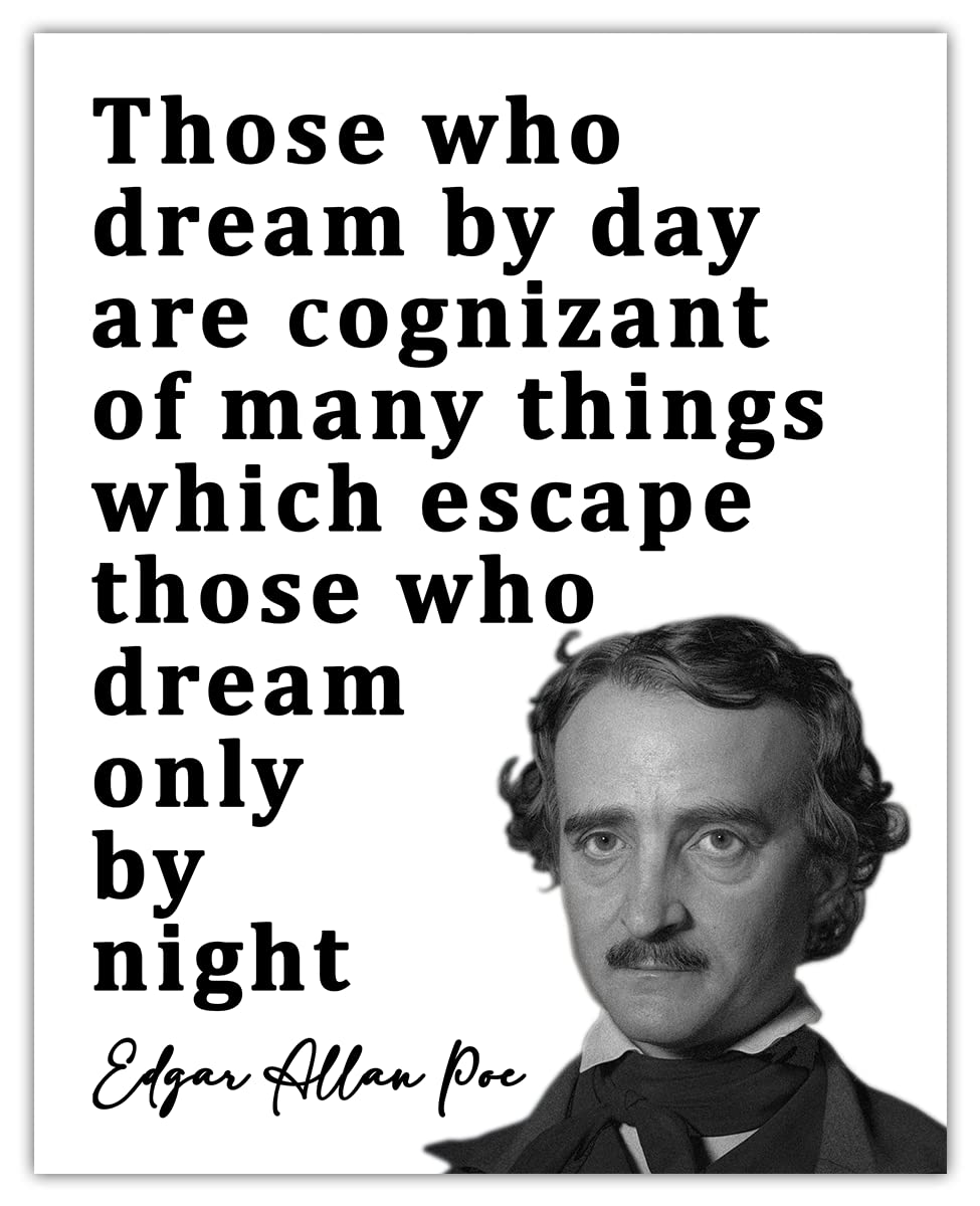 Buzz Unplugged Inspirational Quotes By Edgar Allan Poe Those Who ...