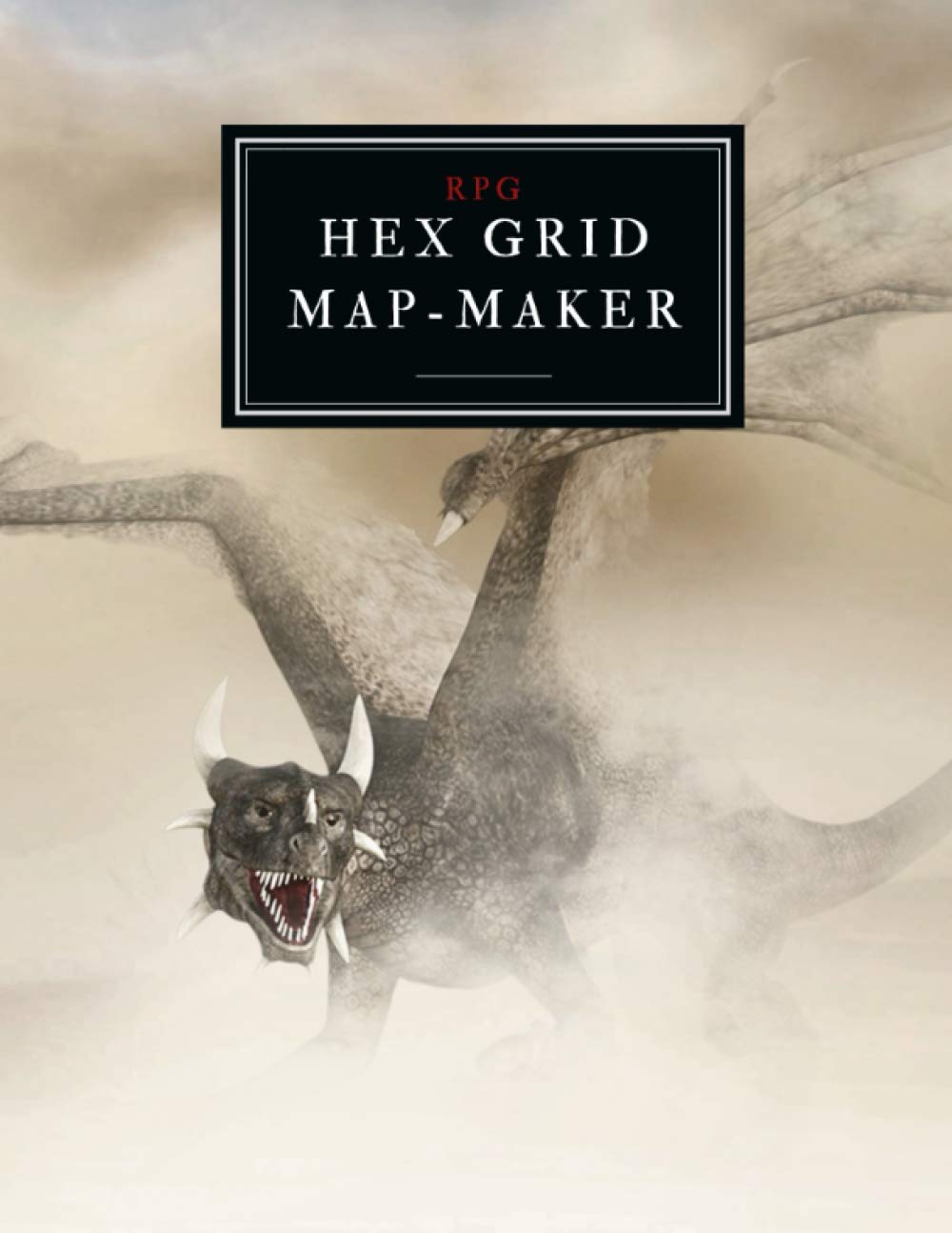 Buy RPG Hex Grid -Maker (SMALL): 200 pages of hex-grid paper to build ...