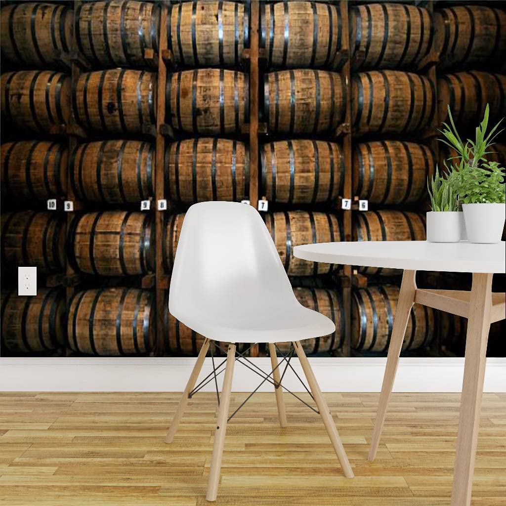 Whiskey Barrel Wallpaper