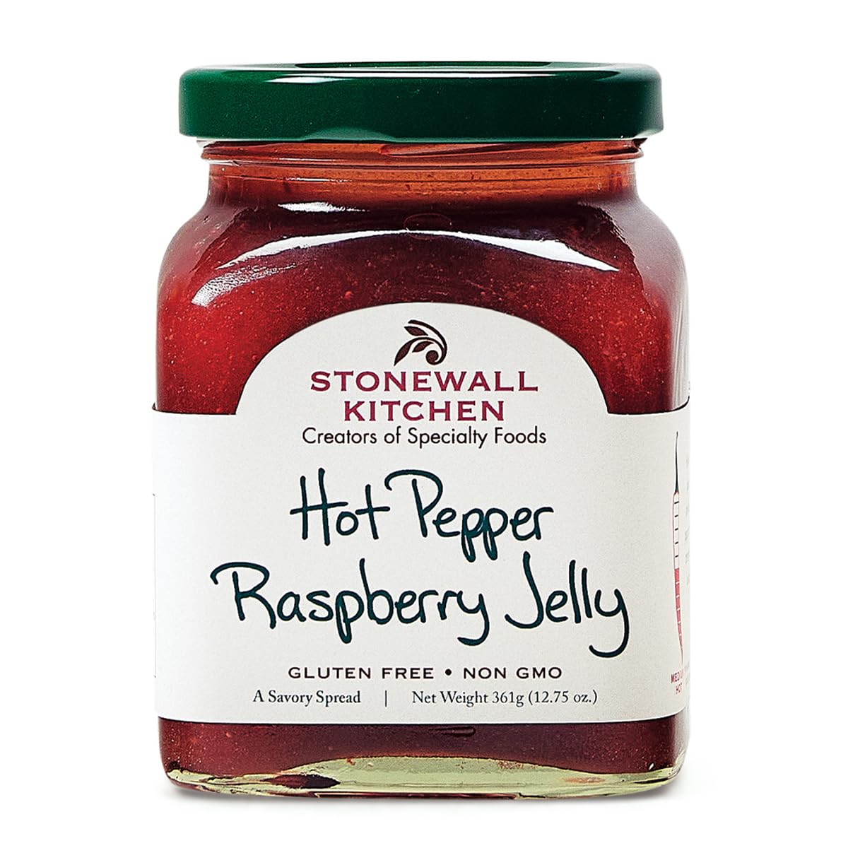 Amazon.com: Stonewall Kitchen Hot Pepper Raspberry Jelly, 12.75 oz ...