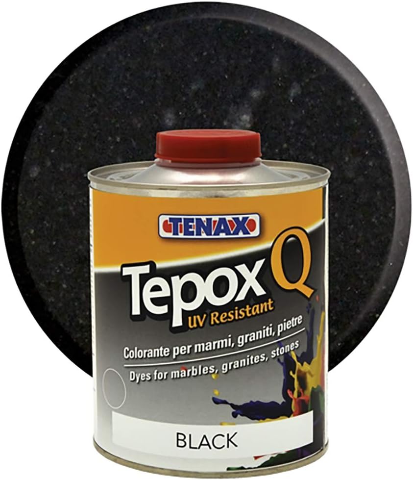 Tenax Tepox Q Stain for Stone - 1/4 Liter Black - Amazon.com