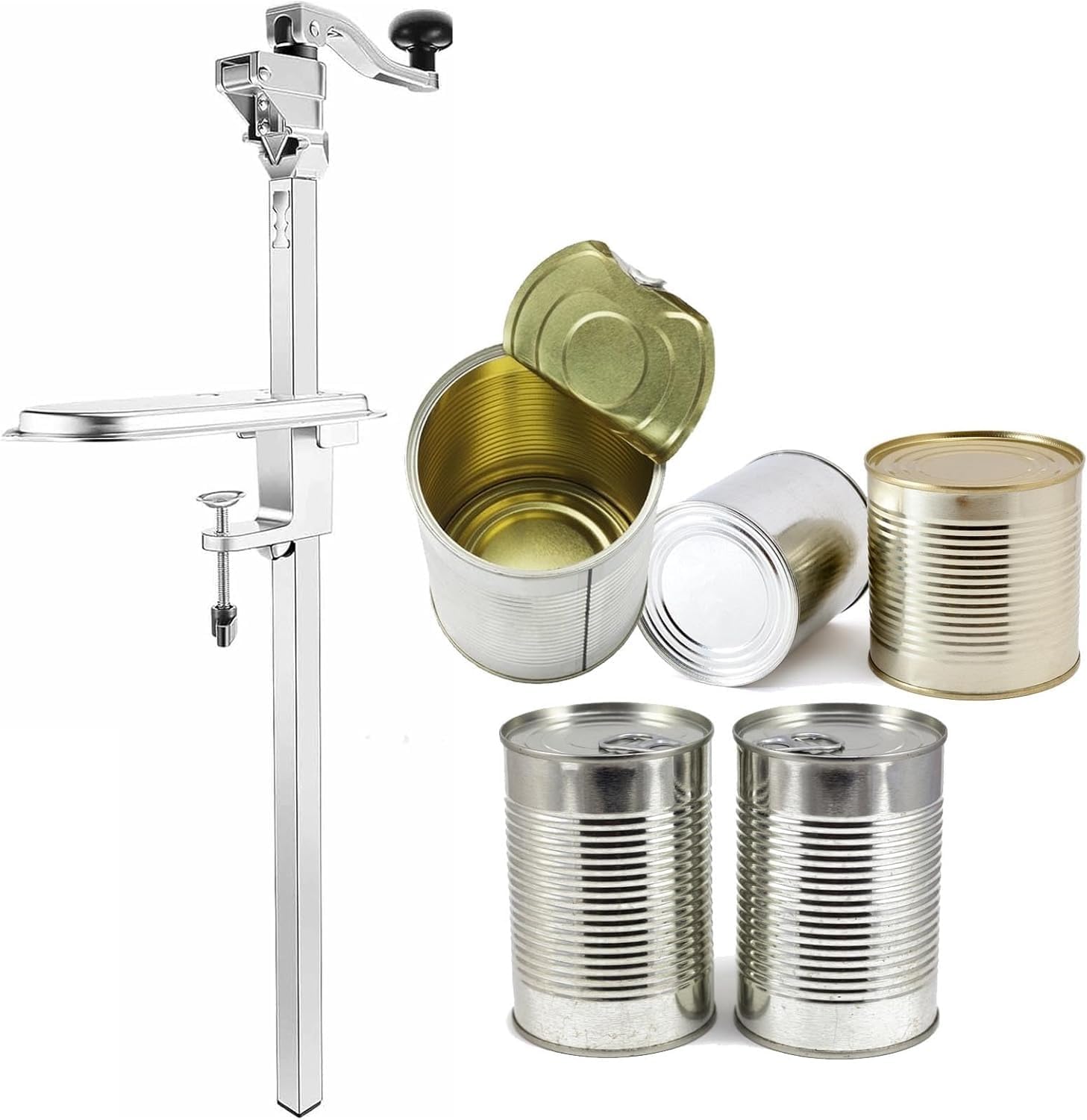Amazon.com: Manual Can Opener with Plated Steel Base, Double-sided ...