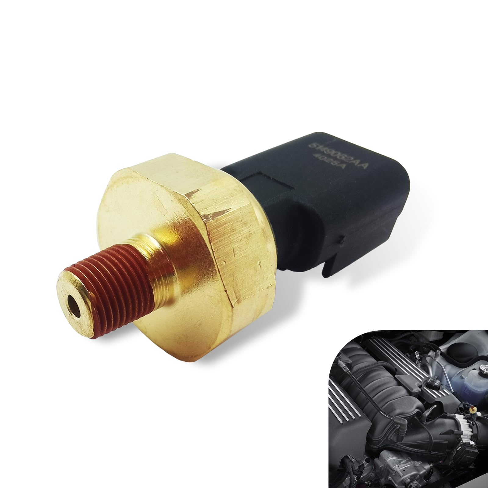 Oil Sending Unit Equus 9832 Oil Pressure Sender - Electronic Gauge ...