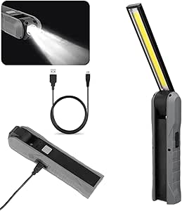MOTOFUTURE Inspection Lamp Rechargeable, LED Torch Rechargeable Work ...