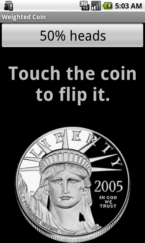 Weighted Coin - App on Amazon Appstore