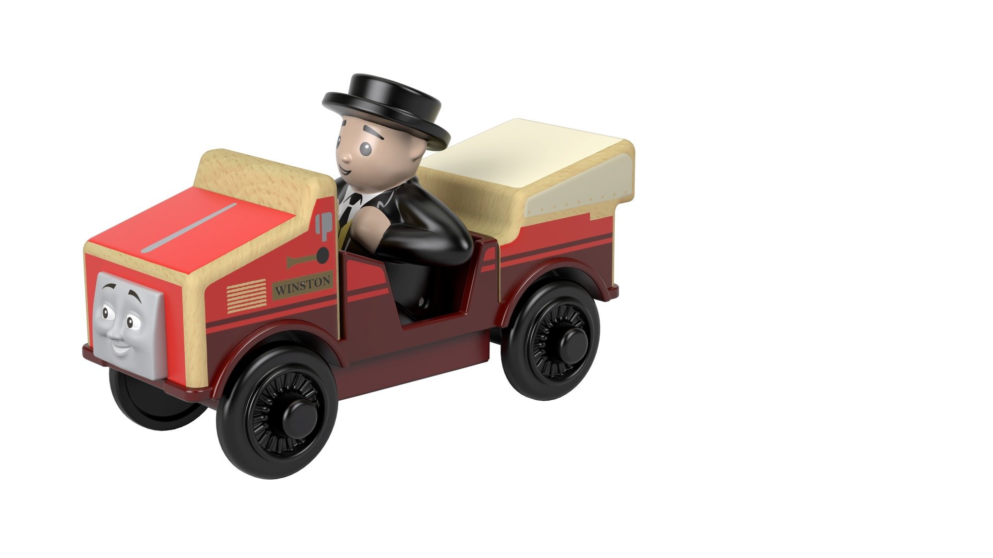 Thomas & Friends FHM21 Wood Winston, Thomas the Tank Engine Wooden Toy ...