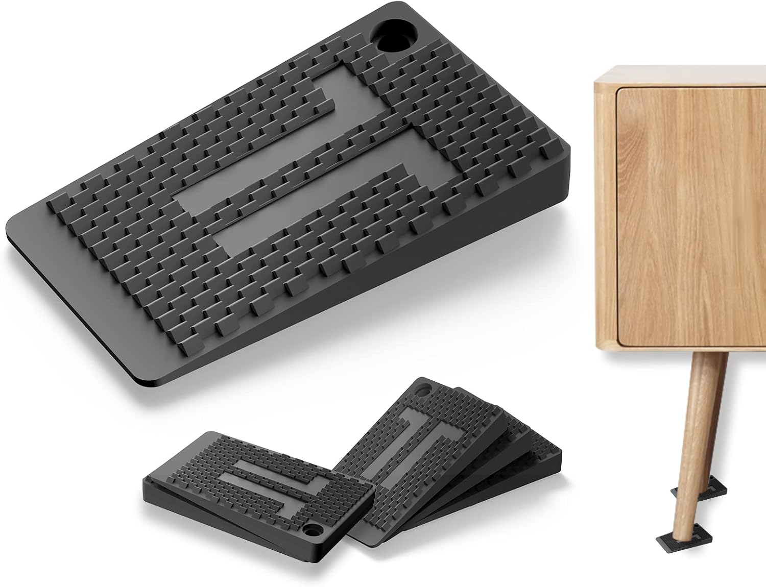 Amazon.com: Plastic Shims for Leveling, Flexible Furniture Levelers ...