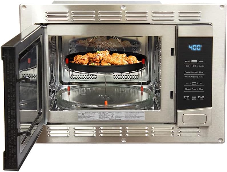 Amazon.com: RV Stainless Steel Microwave Oven with Built In Air Fryer ...