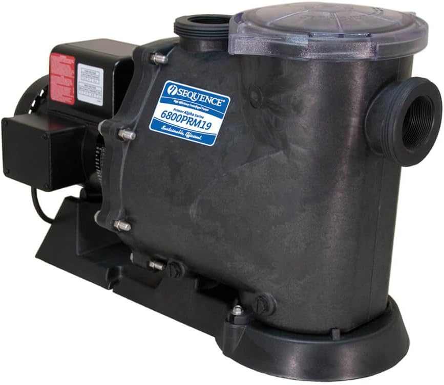 Amazon.com : Sequence 5800SEQ21 External Pond Pump (5800 Max GPH) : Pond Water Pumps : Patio ...